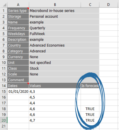 Introduction to the Excel add-in – Macrobond Help