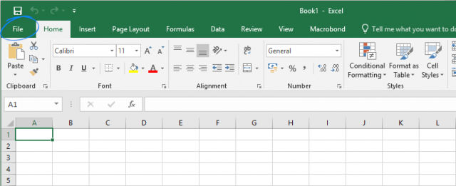 Introduction to the Excel add-in – Macrobond Help