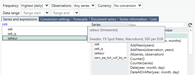 The Macrobond formula language – Macrobond Help